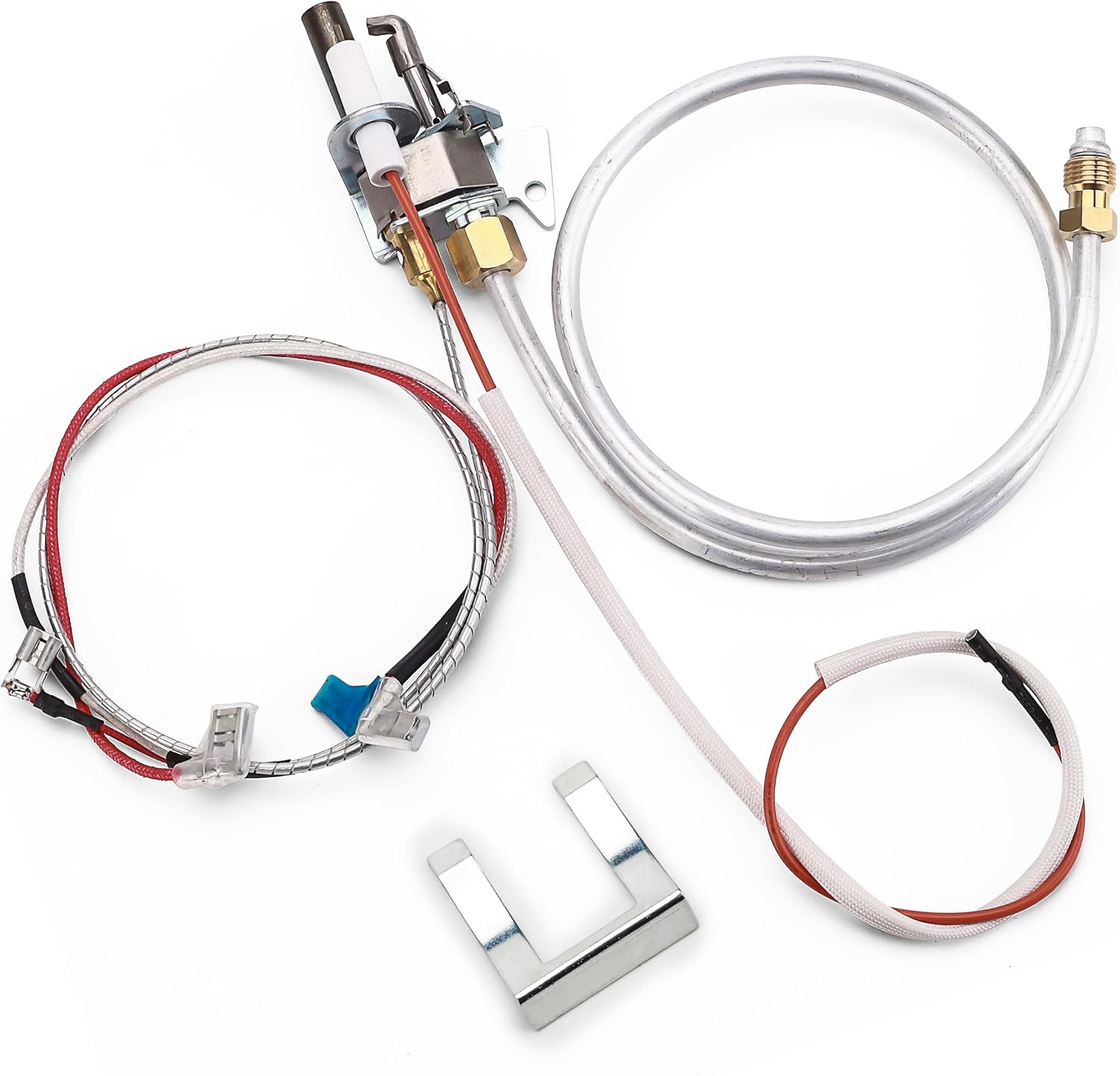 BlueStars 100112330 Water Heater Pilot and Igniter Assembly for Natual ...