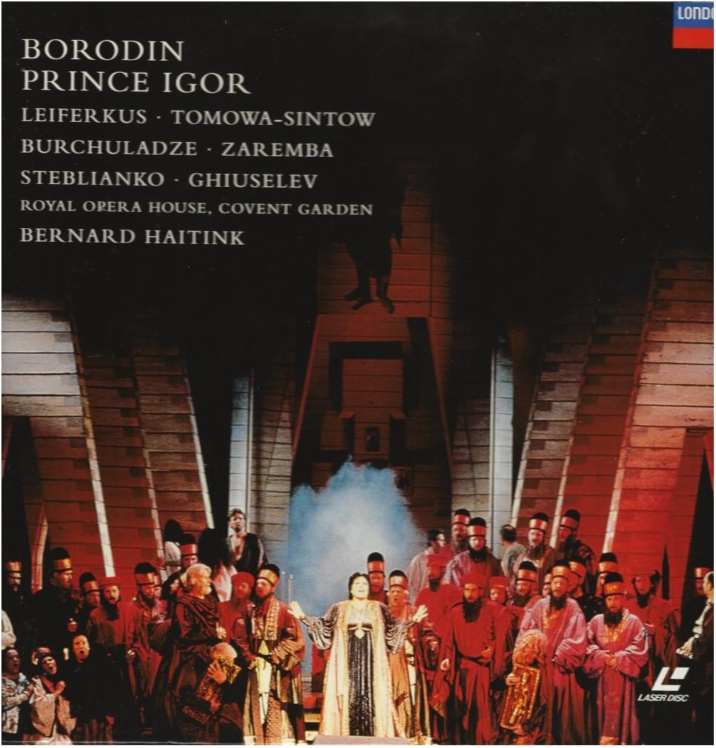 Amazon.co.jp: Prince Igor-Complete Opera [Laser Disc] : DVD