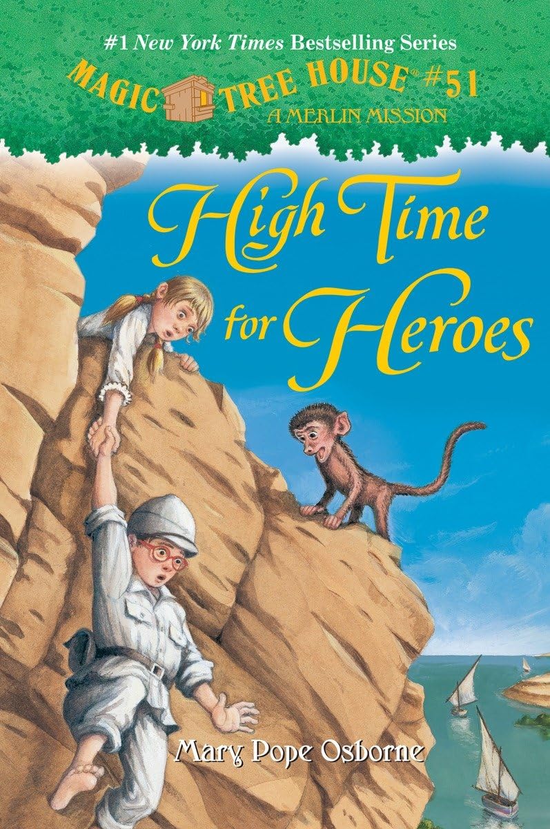 Amazon.com: High Time for Heroes (Magic Tree House (R) Merlin Mission ...