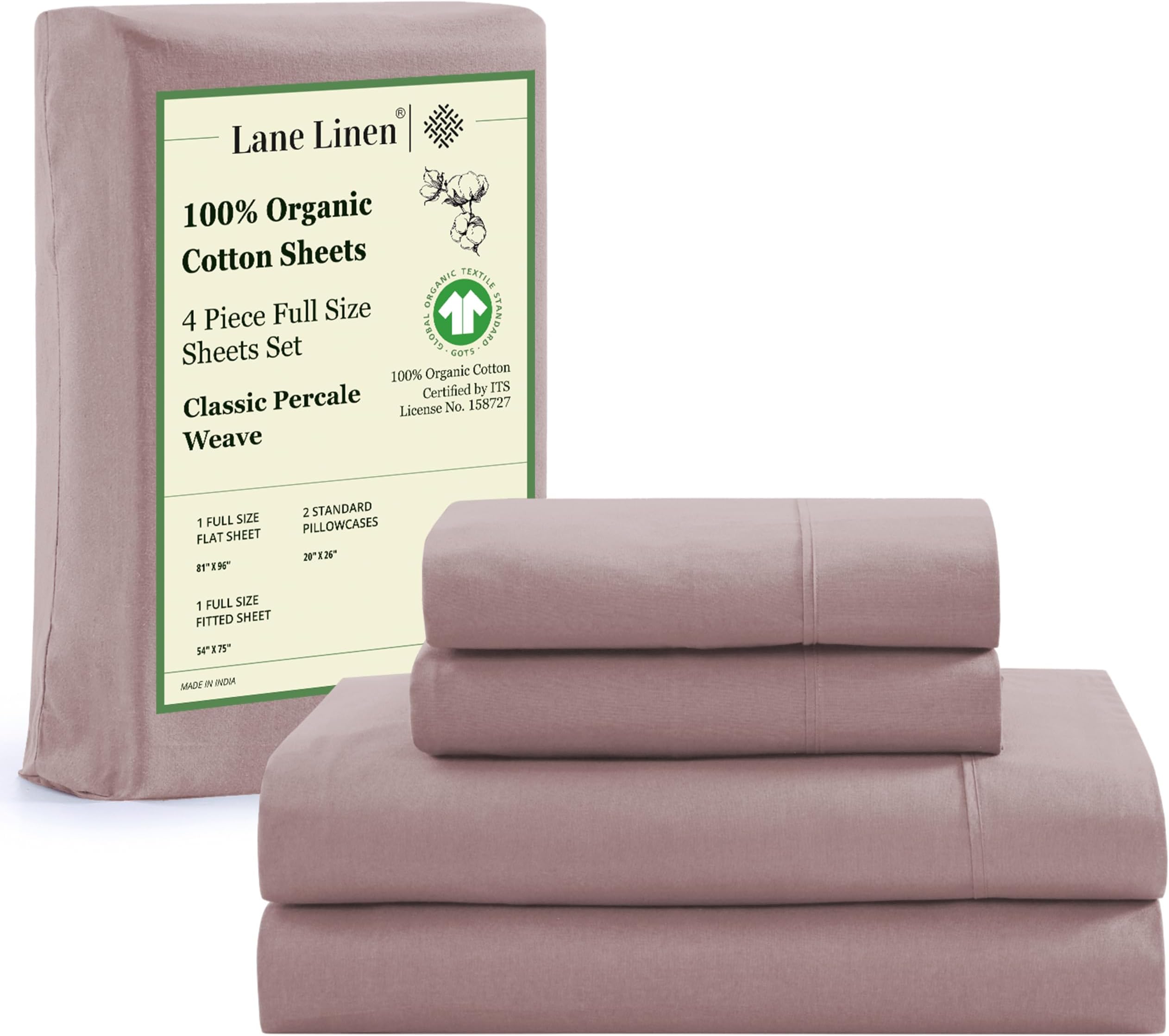 Amazon.com: 1500 Supreme Collection Full Sheet Sets Lilac - Luxury ...