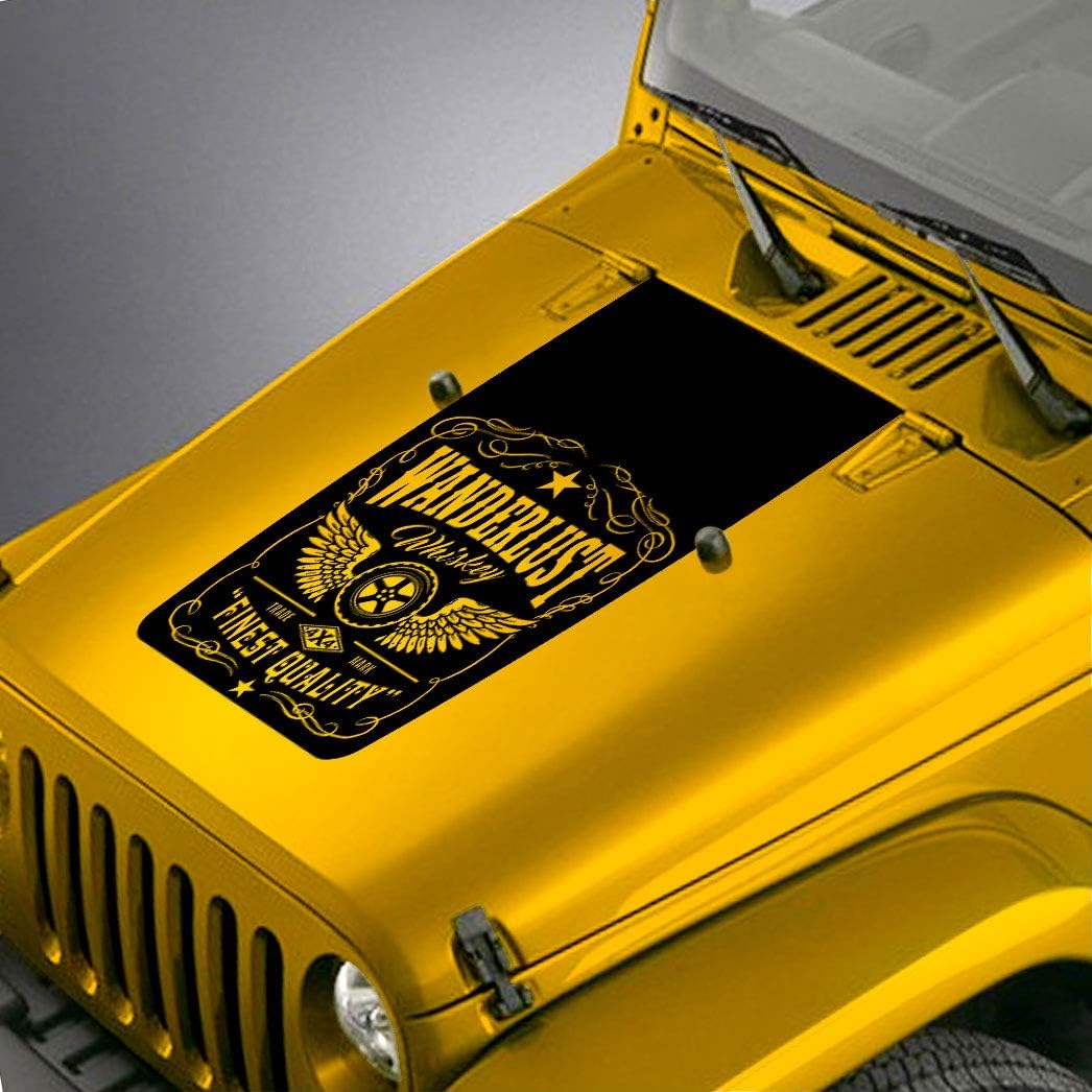 Amazon.com: Hood Decal Compatible with Jeep Wrangler TJ YJ JK ...