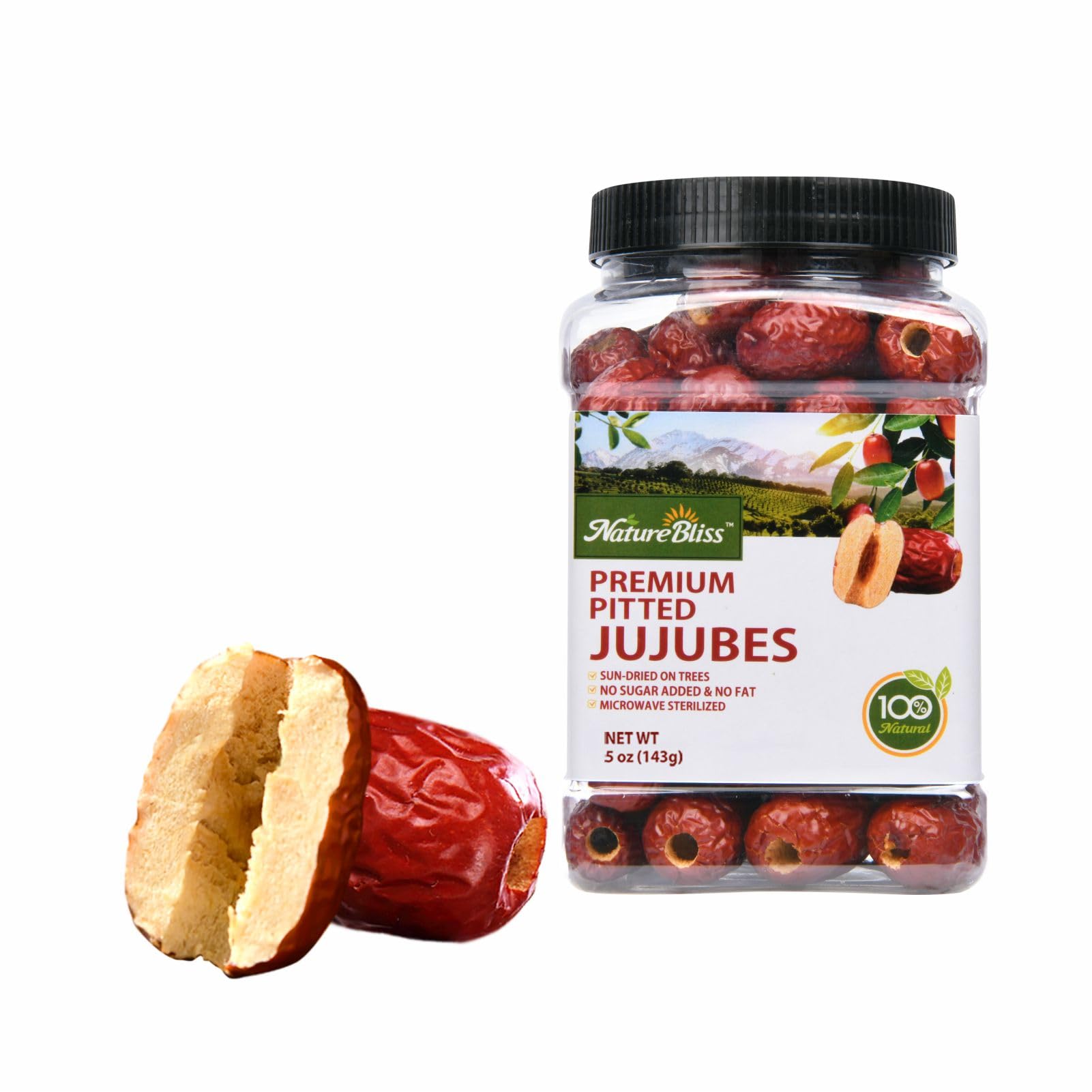 Naturebliss Premium Jujube Pitted Dates Sun Dried Dates Fruit Snacks ...