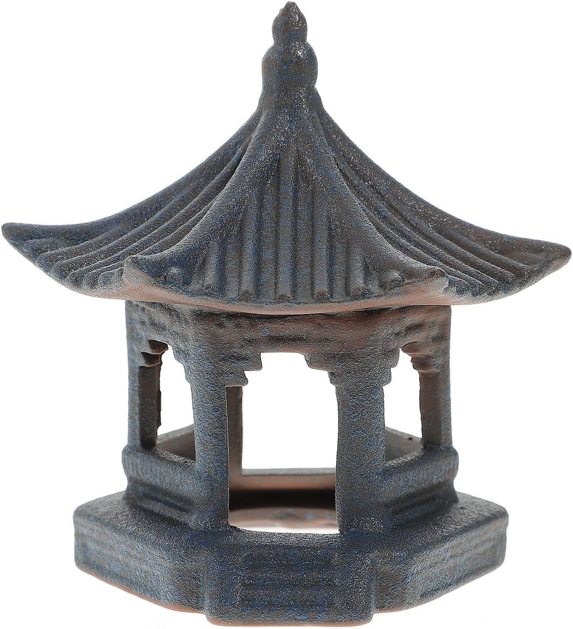 Amazon.com: Mini Pagoda Zen Garden Accessories Mini Pagoda Statue ...