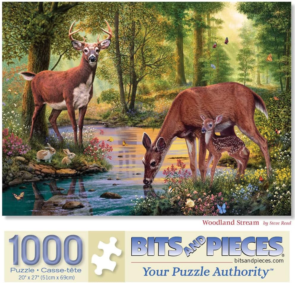 Bits and Pieces - 1000 Piece Jigsaw Puzzle for Adults 50.8 cm x 68.6 cm ...