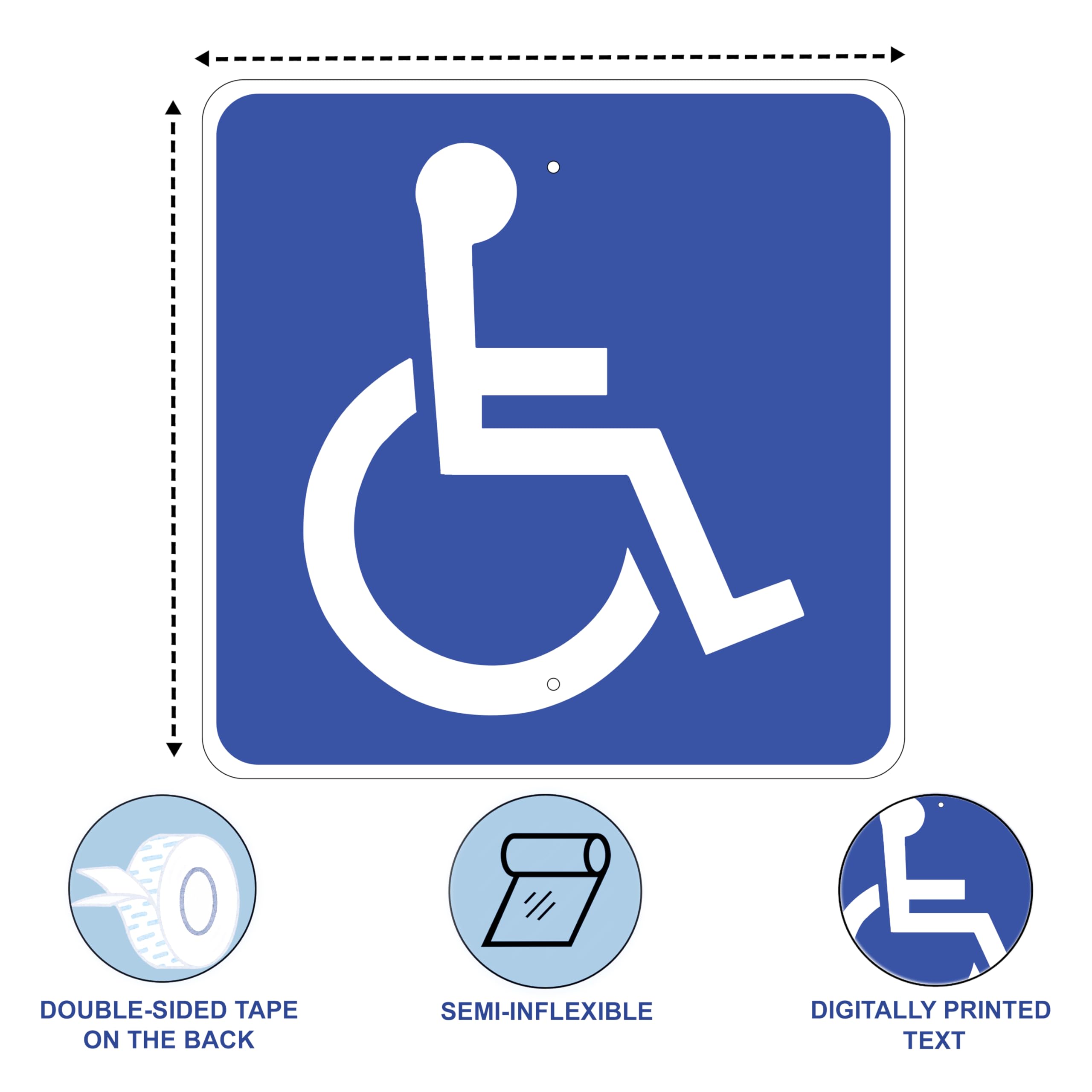 Handicap Accessible Signs For Printing Men's Bathroom Signs For
