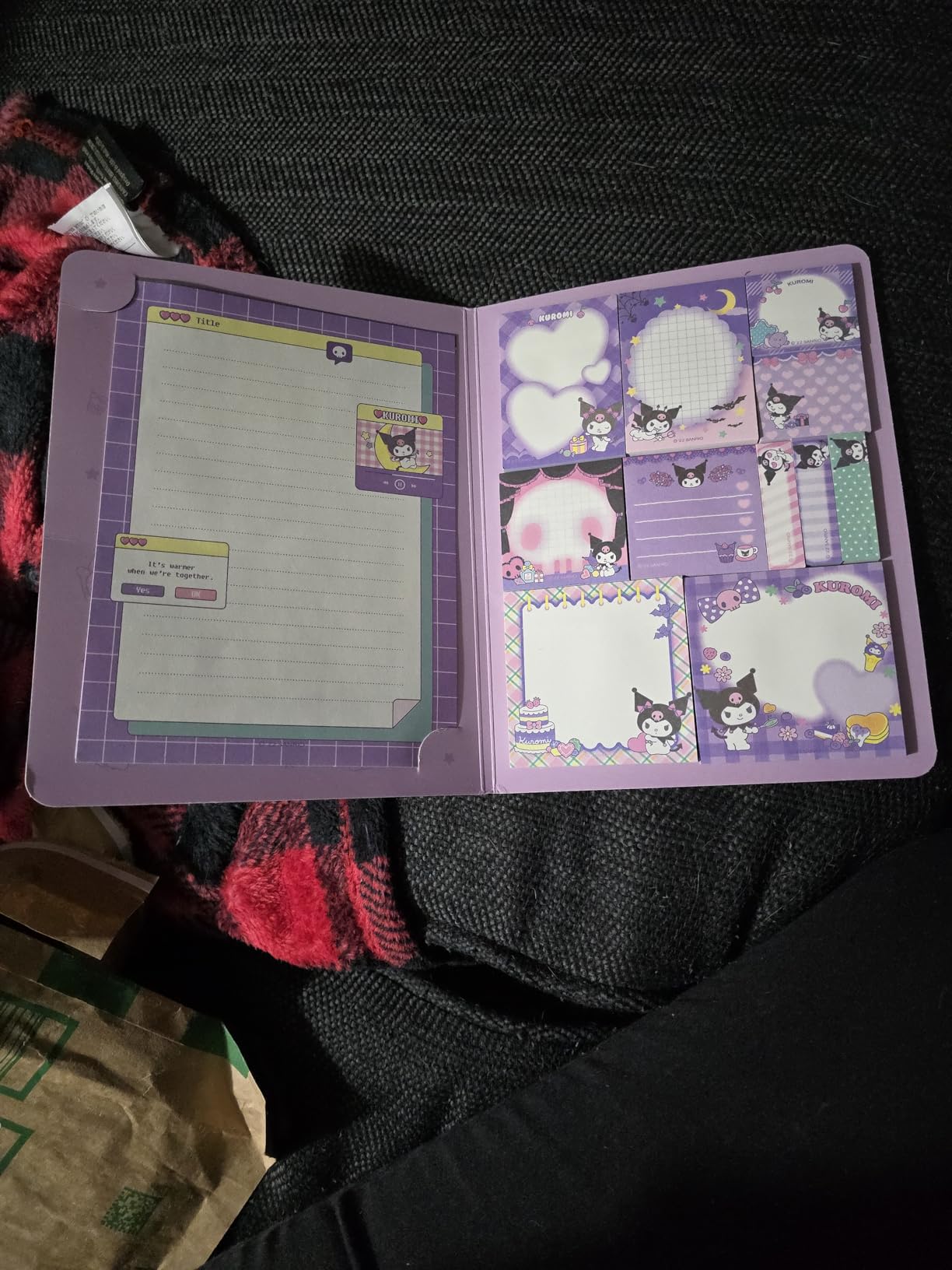 Amazon.com : Cute Sticky Notes Anime Sticky Notes Set Fun School ...