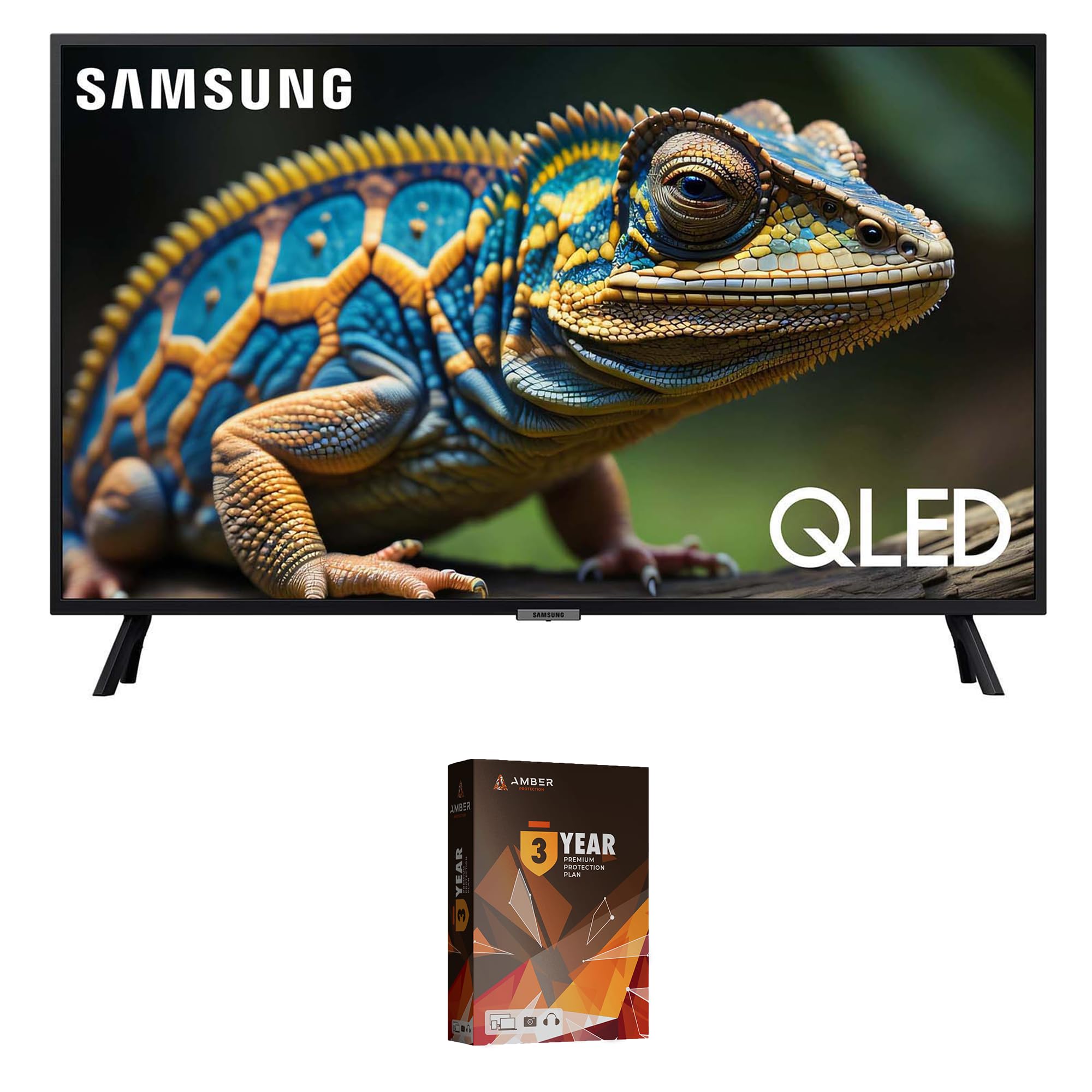 Amazon.com: SAMSUNG QN32Q60DAFXZA 32 Inch Q60D QLED 4K Smart TV with ...