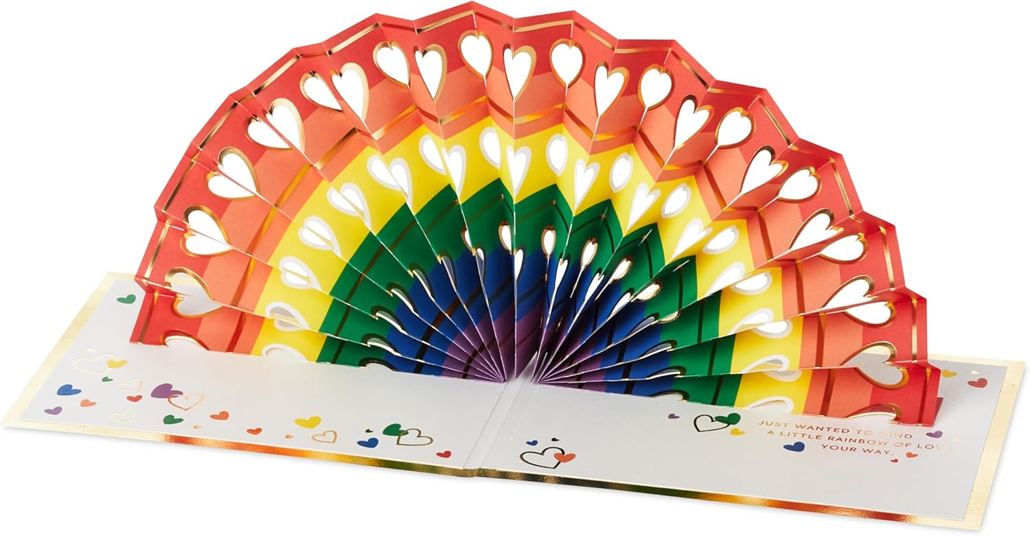 Amazon.com: Hallmark Signature Paper Wonder Valentine's Day Pop Up Card ...