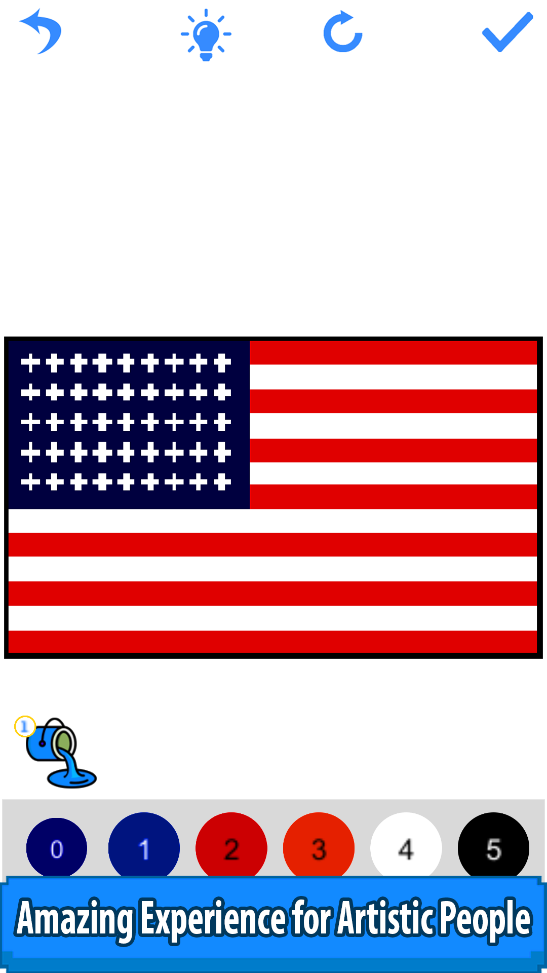 Flags Pixel Art - Paint by Number, Sandbox Coloring Book:Amazon.in ...