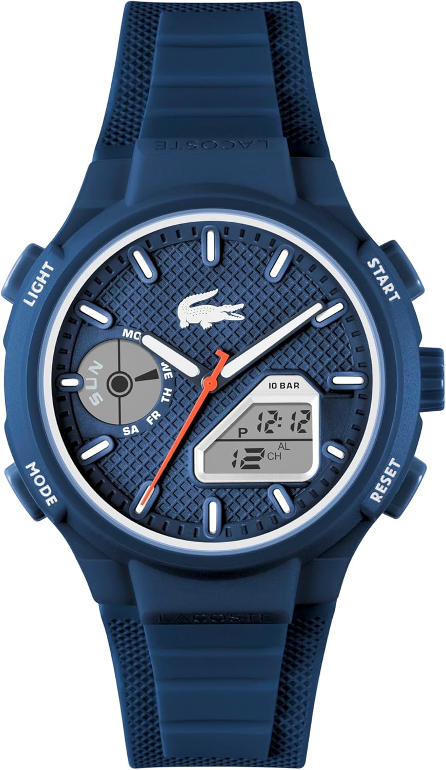 Amazon.co.jp: [Lacoste] 腕時計 LC33 2011370 メンズ ブルー : ファッション