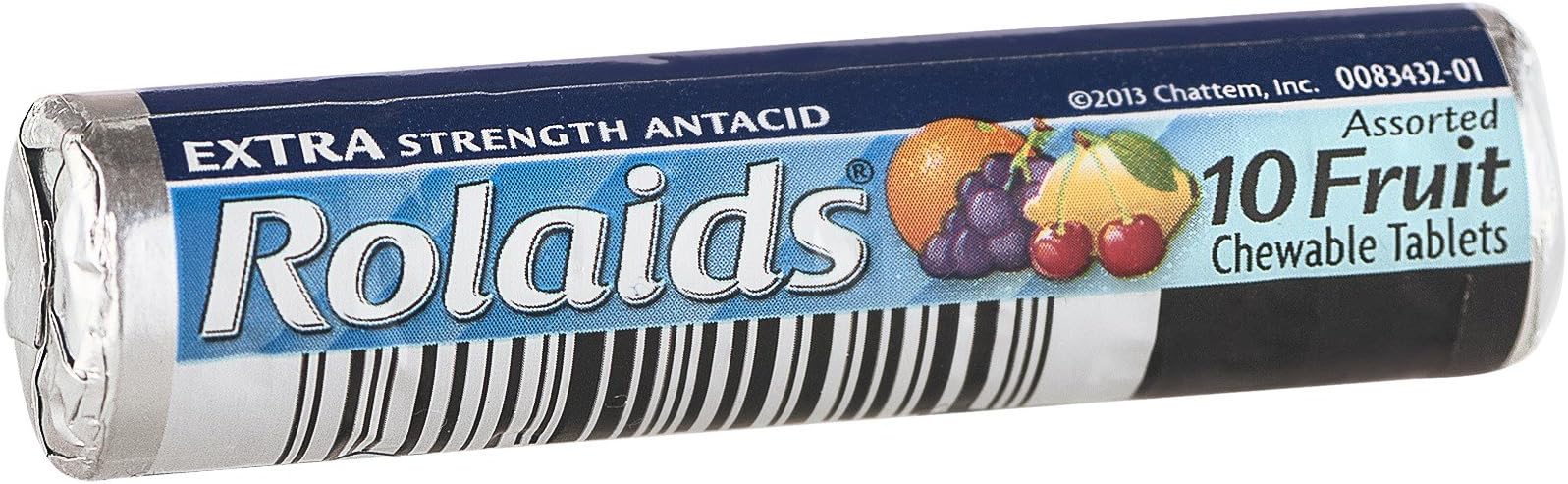 Amazon.com: Rolaids 10 Piece Extra Strength Antacid Chewable Tablets ...