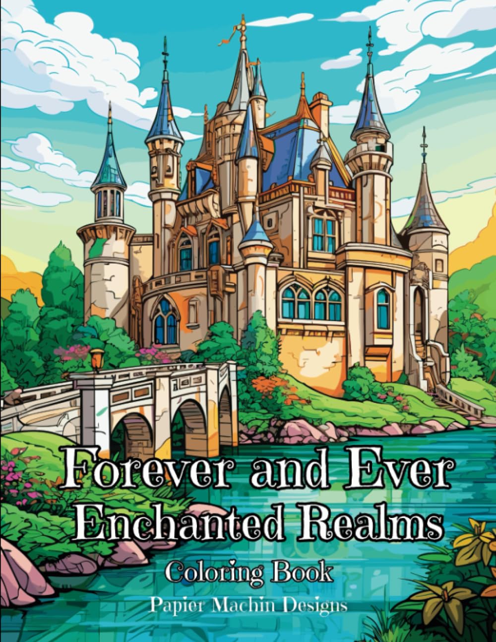 Forever and Ever Enchanted Realms: Coloring Magical Tales from Many ...