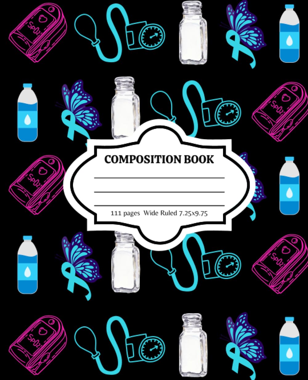 Pots Syndrome Notebook, POTS Composition Notebook, Dysautonomia Journal ...