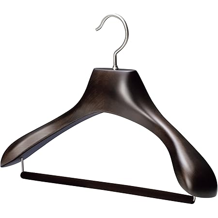 Amazon.com: NAKATA HANGER: Made in Japan Wooden Men's Suit Hanger with ...