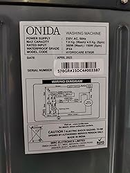 ONIDA 7 kg Semi Automatic Top Load Grey (S70GR,Grey, 5 Spin Storm ...