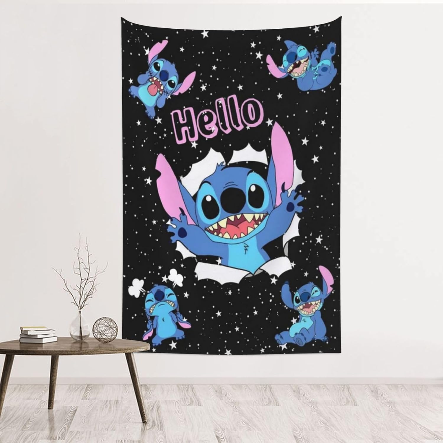 Amazon.com: Badaoky Cute Cartoon Tapestry For Home Decor Tapestry Wall ...