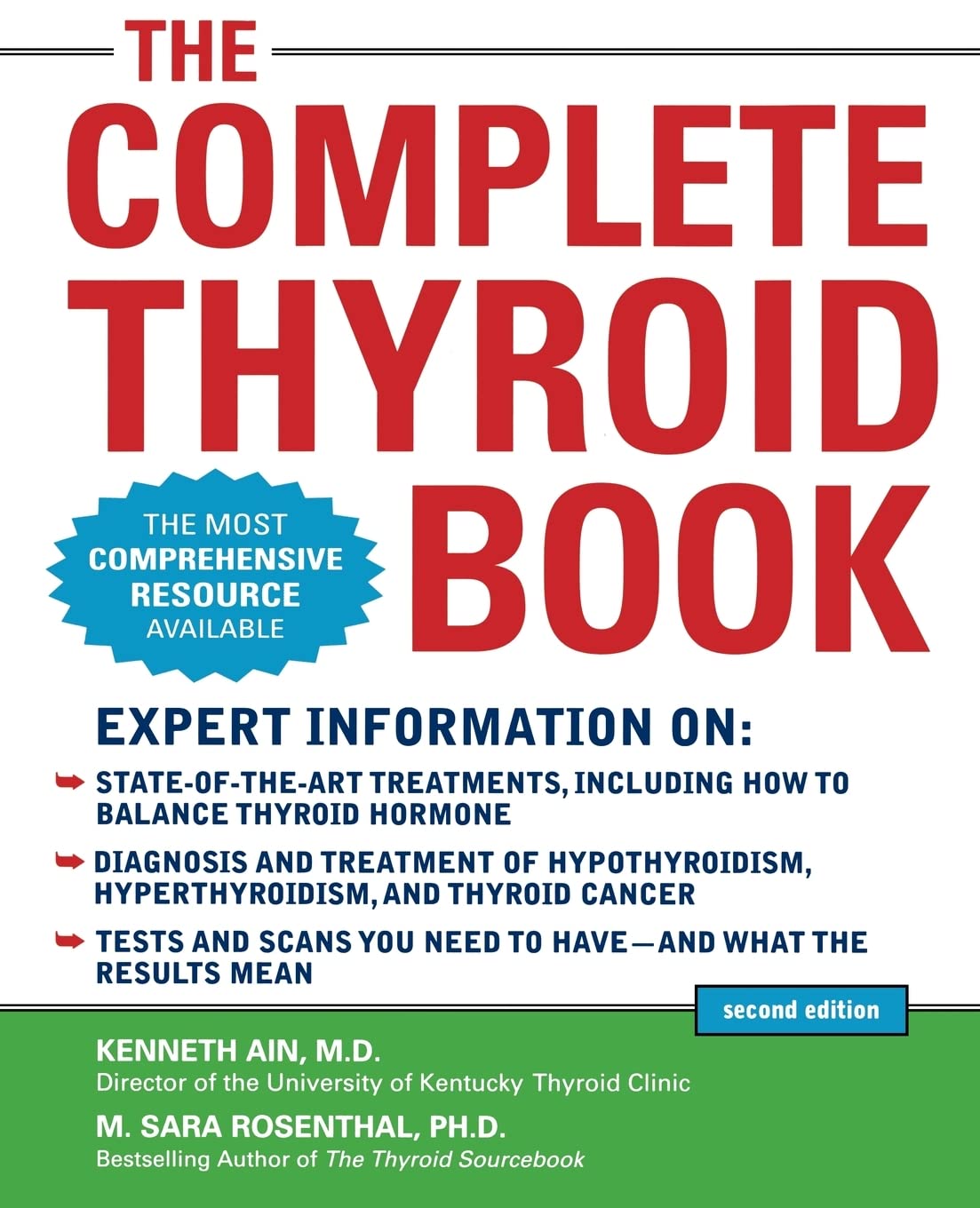 The Complete Thyroid Book, Second Edition: AIN, Kenneth: 9780071743488 ...