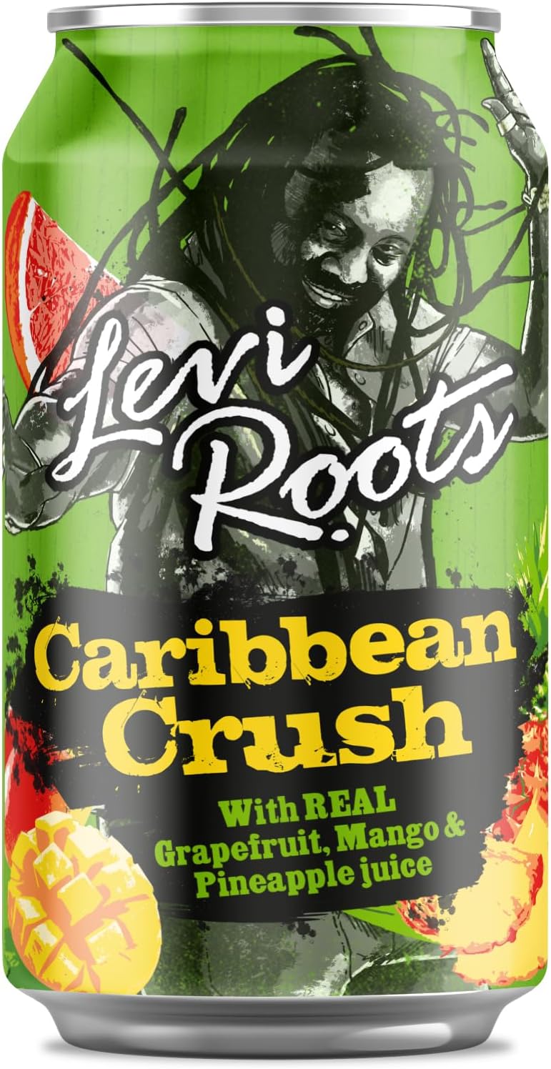 Levi Roots Carribean Crush Sparkling Fruit Juice Drink with Grapefruit ...