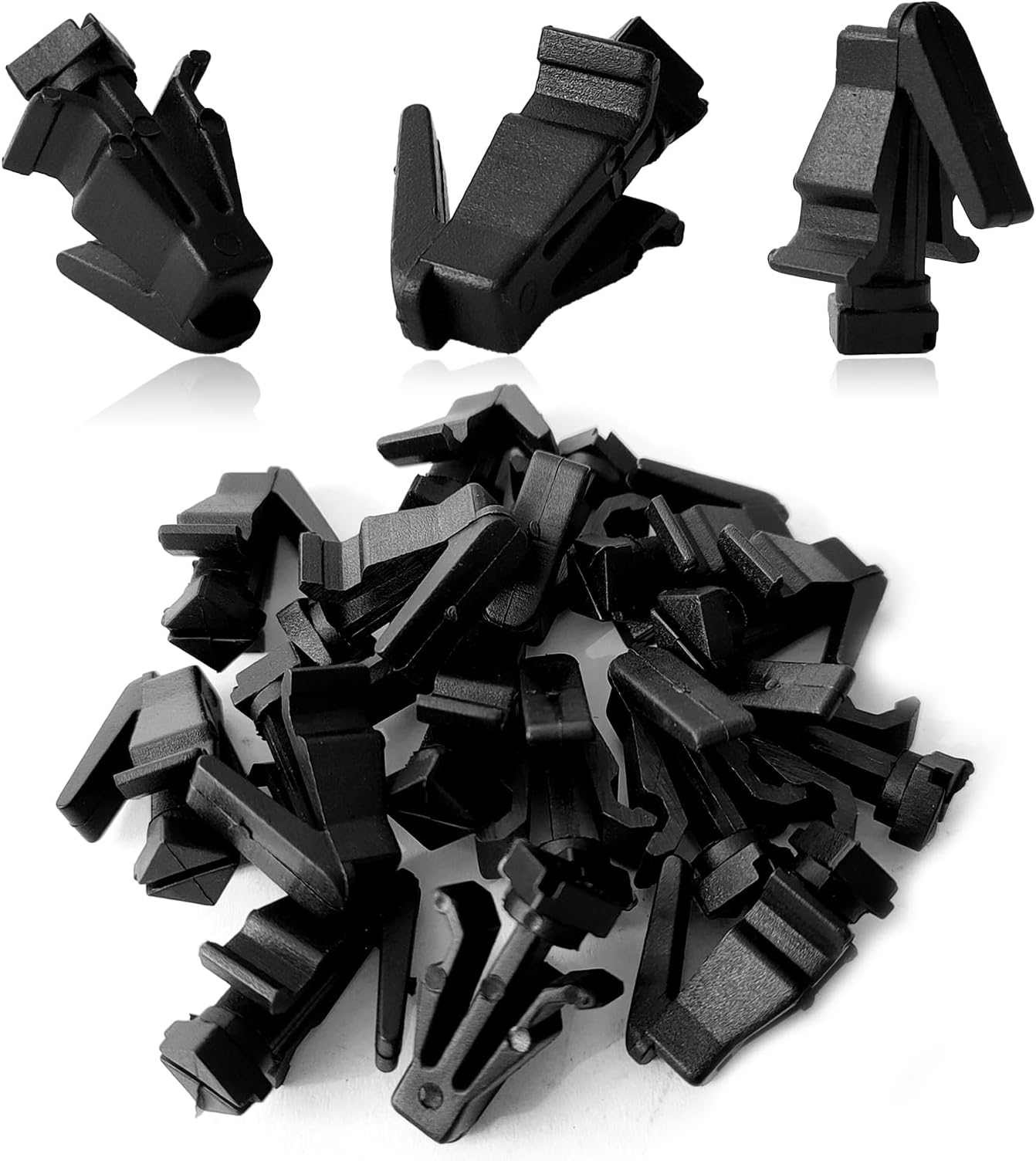 Amazon.com: 15PCS Black Nylon Front Grille Bumper Cover Retainer ...