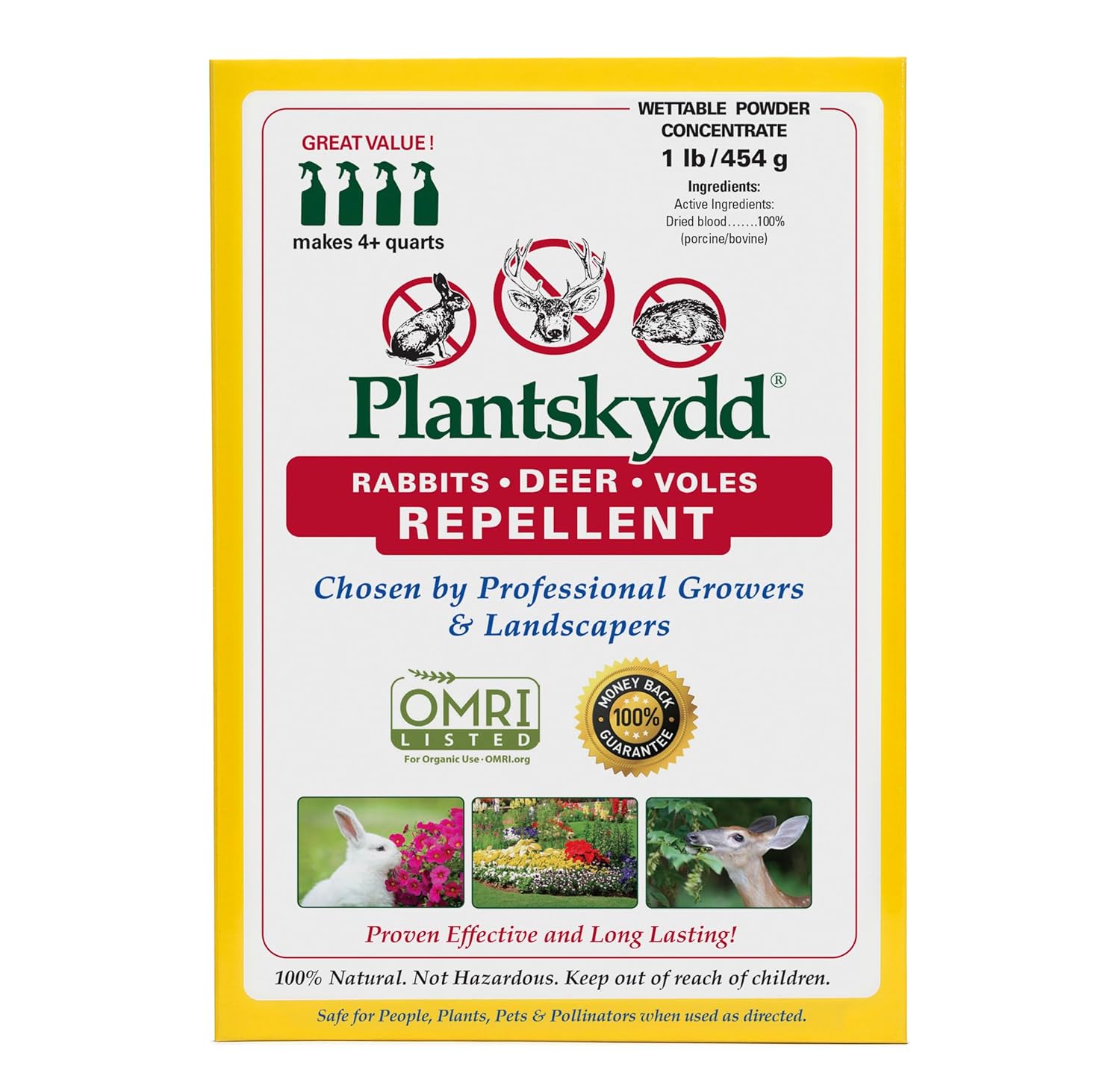 Amazon.com: Plantskydd Animal Repellent - Repels Deer, Rabbits, Elk ...