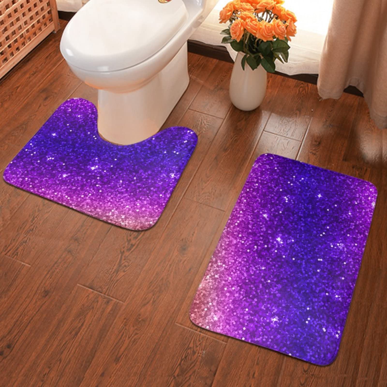 Purple Sparkly Toilet
