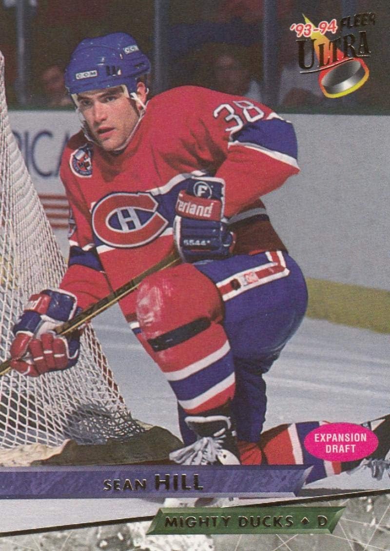 Amazon.com: Hockey NHL 1993-94 Ultra #182 Sean Hill #182 NM Canadiens ...