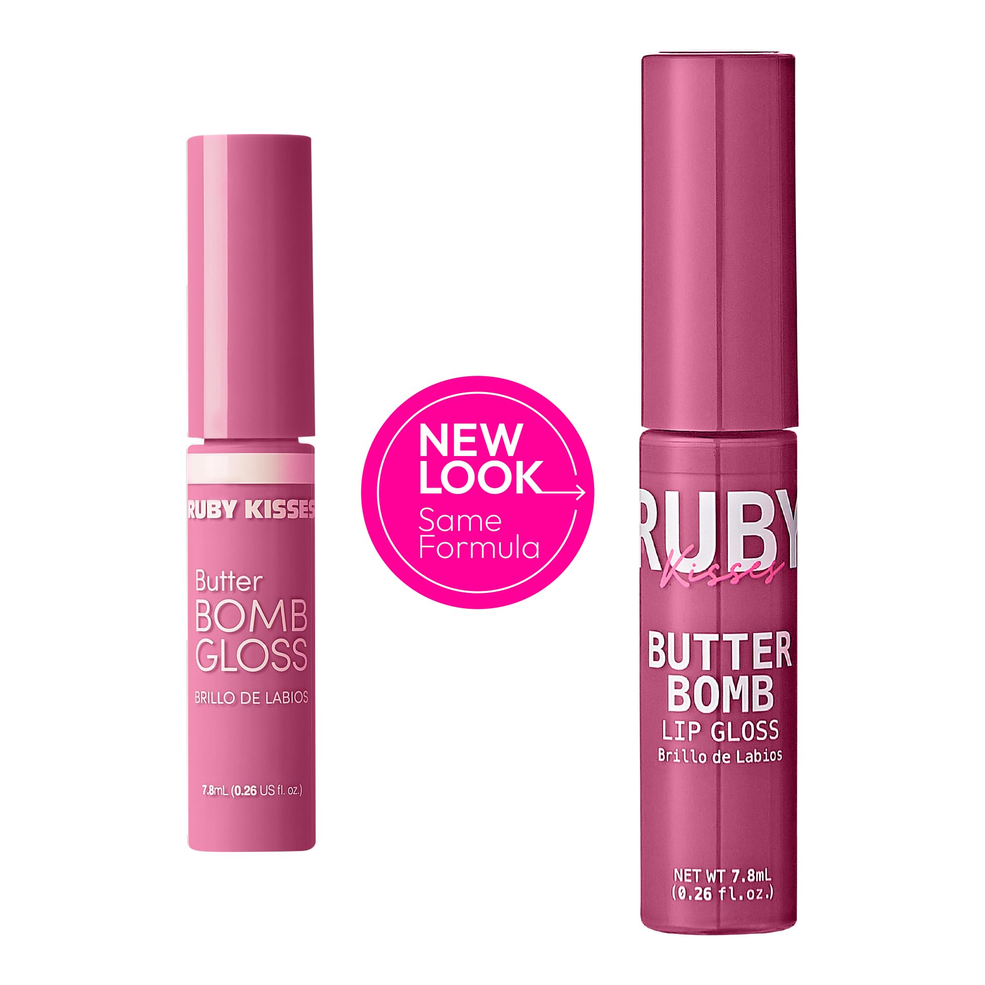 Snapklik.com : Ruby Kisses Lip Gloss Butter Bomb Gloss Non-Sticky Lip ...