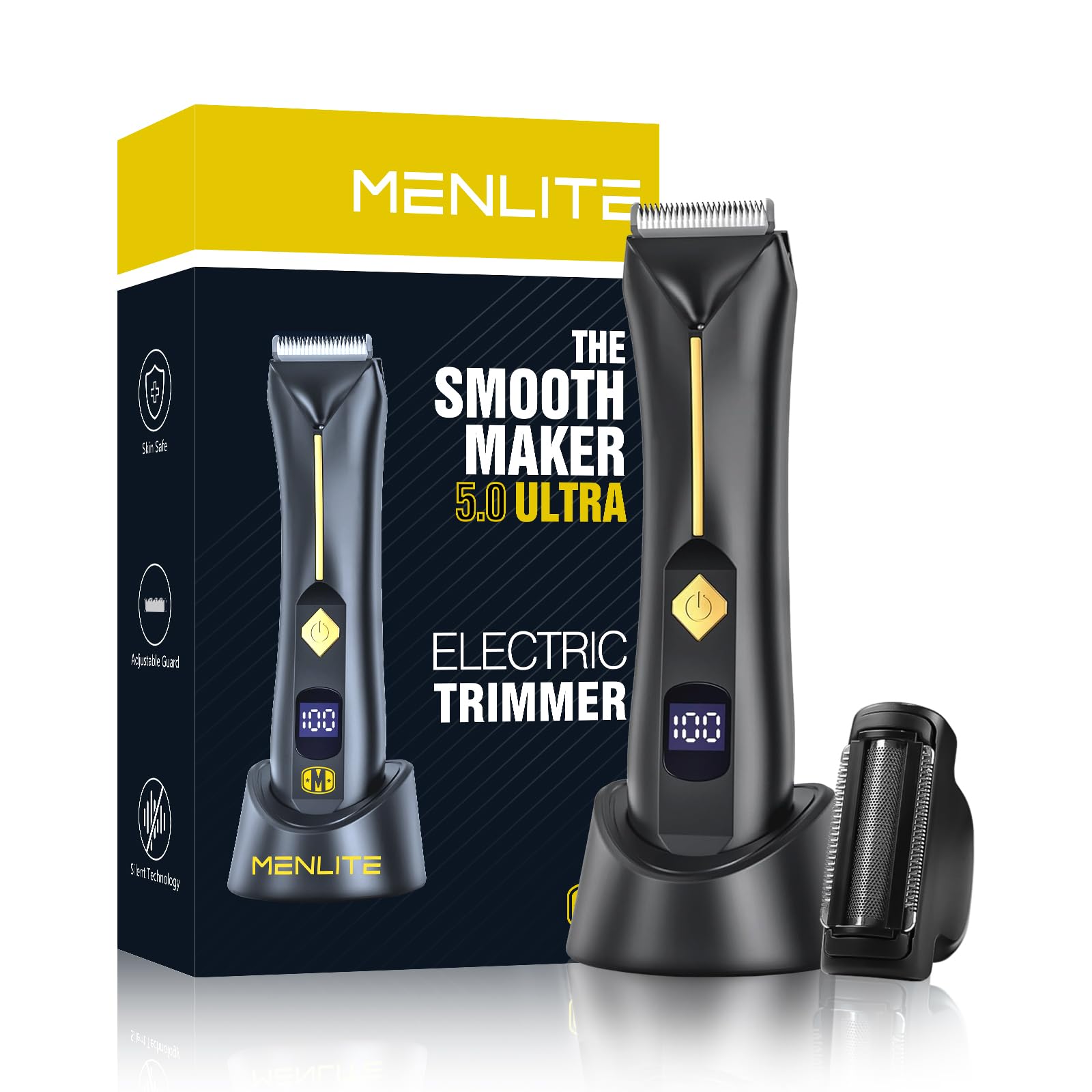 Amazon.com: MENLITE Men's Groin & Body Hair Trimmer, Lawn Mower ...