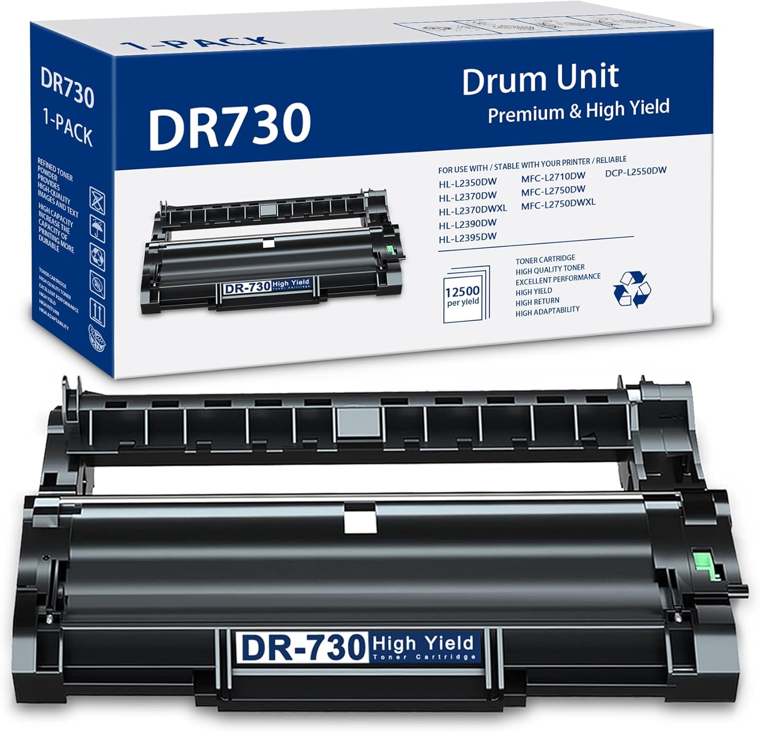 DR-730 DR730 Drum Unit Replacement for Brother DR730 Drum Unit MFC ...