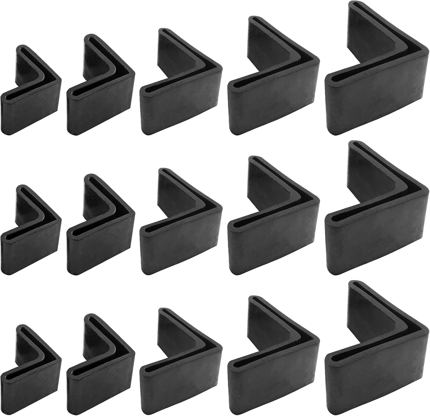 Amazon.com: Uenhoy 40 Pcs L Shape Furniture Angle Pads Rubber Furniture ...