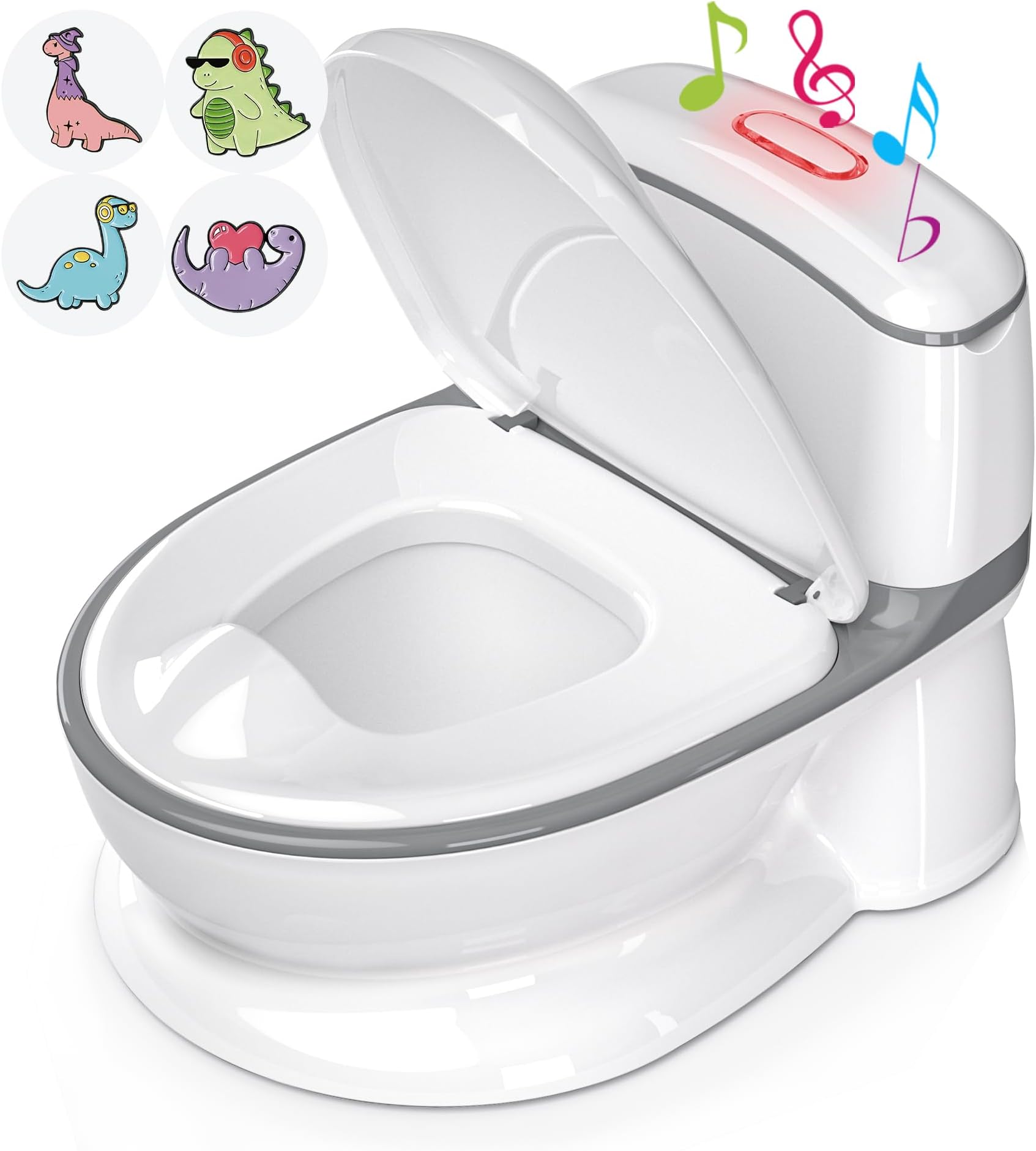 Amazon.com : Real Feel Potty Training Toilet for Boys and Girls ...