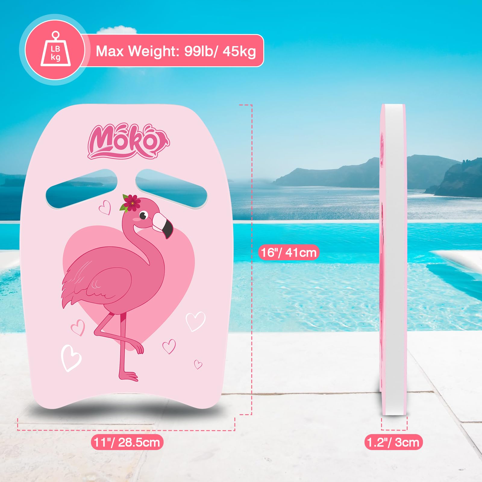 Snapklik.com : Swim Kickboard, Cartoon Swimming Training Kick Board ...