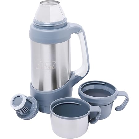 Travel Flasks for Hot and Cold Drinks 2L/70oz, Stainless Steel Vacuum ...