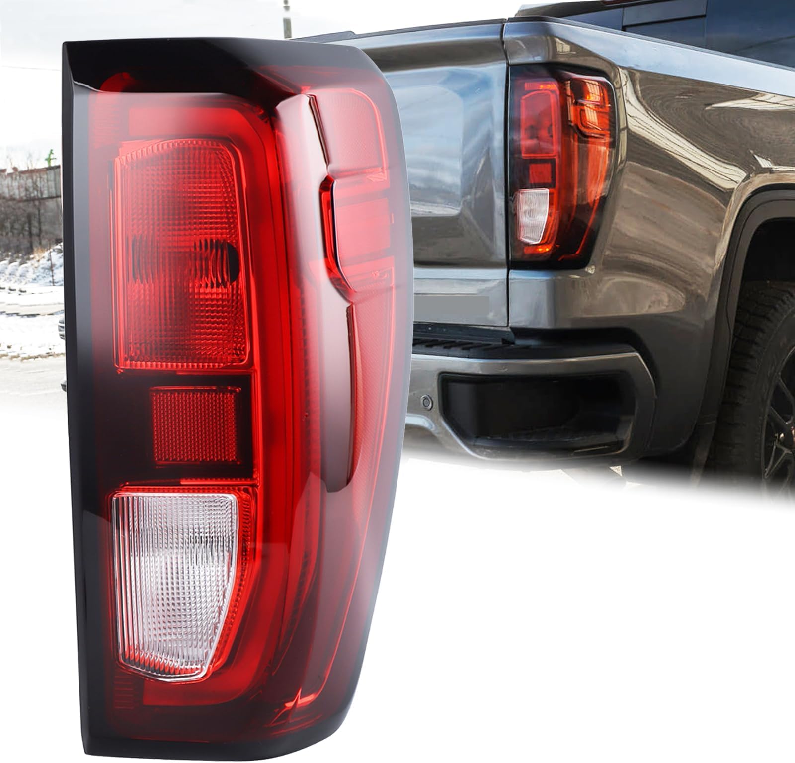Amazon.com: KAMDKI Right Passenger Side Tail Light LED Halogen Rear ...