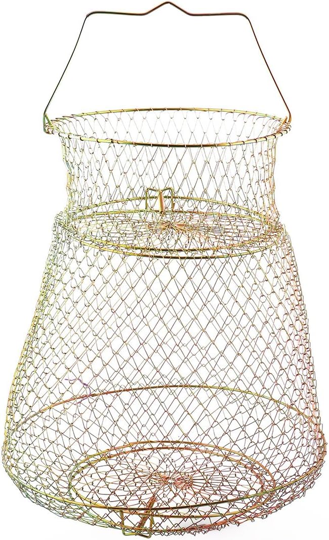 Collapsible Metal Crawfish Lobster Crab Hoop Net DE de : Amazon.de ...