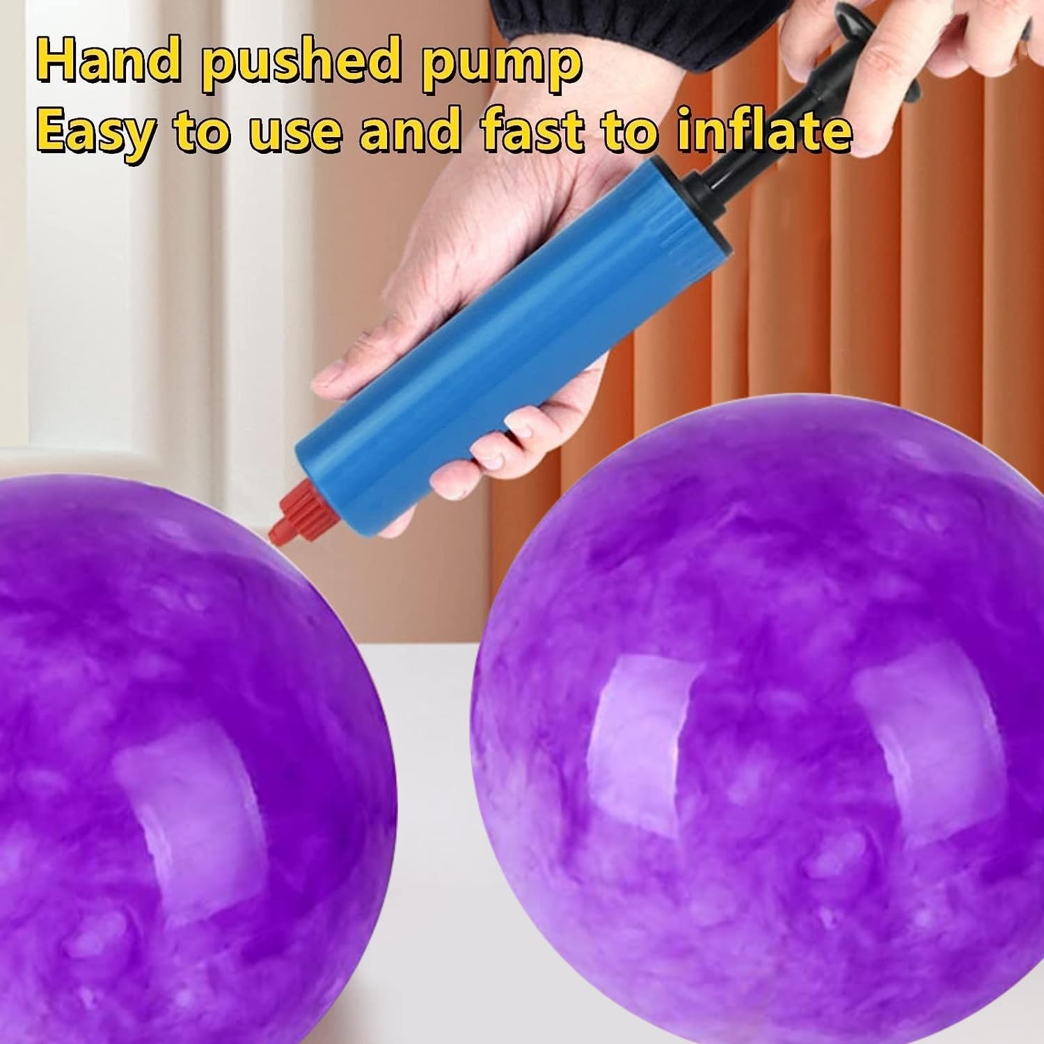 Snapklik.com : GCQJOQ 3 Pcs 18 Inch Marbleized Bouncy Balls For Kids ...