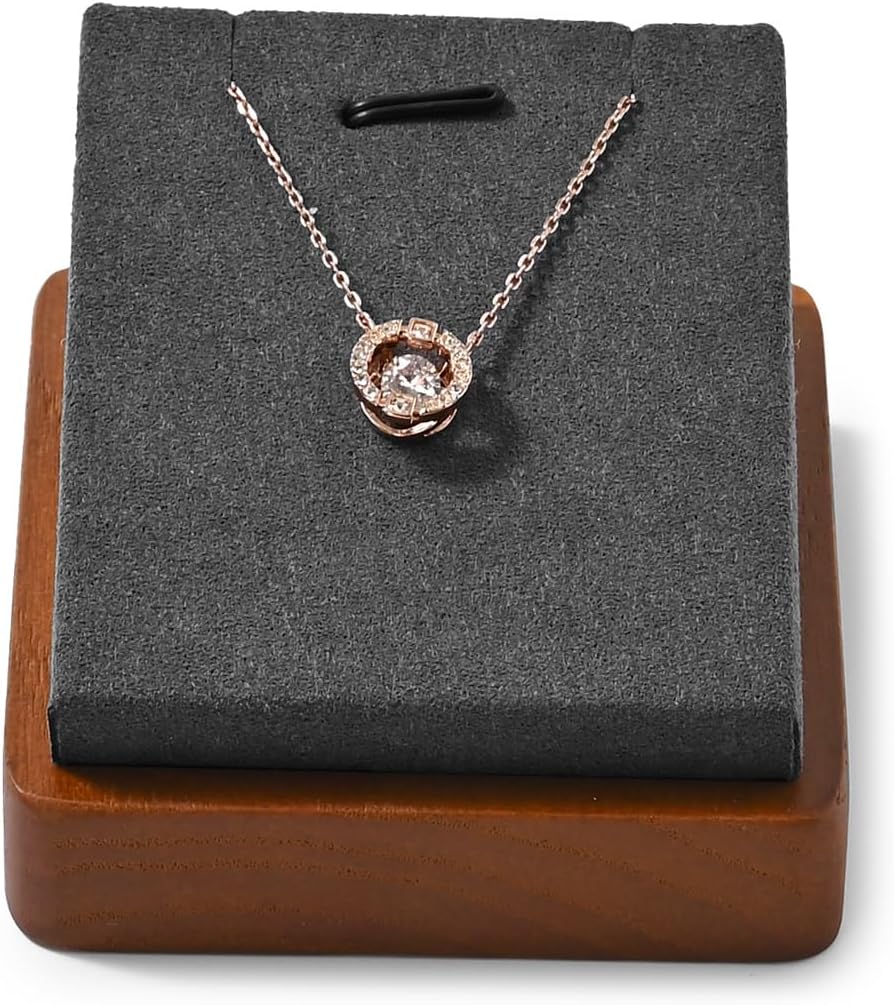 Amazon｜Woodten木製ジュエリースタンド ネックレス スタンド ネックレスボックス 木製 グレー木製ネックレス ディスプレイ スタンド ネックレスボックス ネックレス撮影小道具 ...