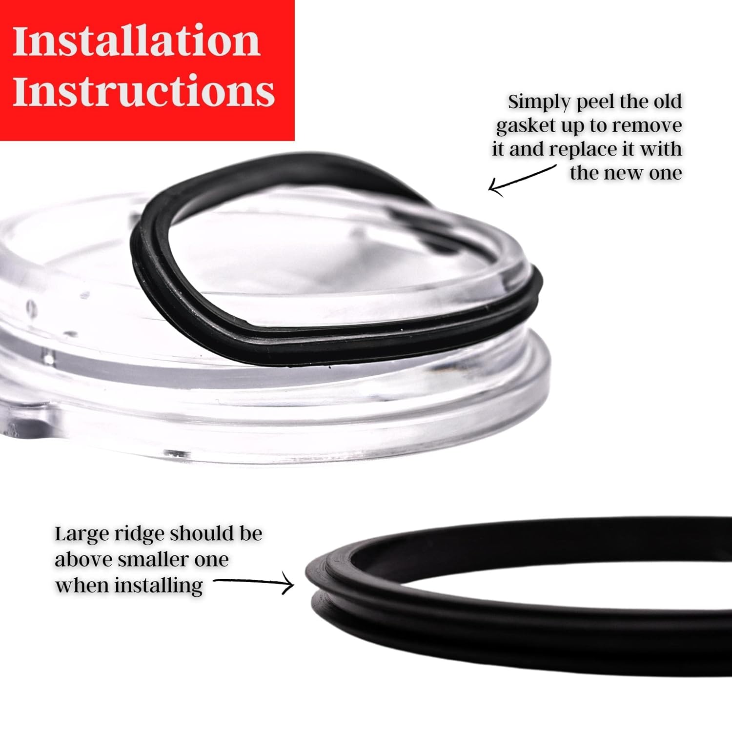 2 Pack) Rubber Seal Replacement Gaskets for Yeti Nepal | Ubuy