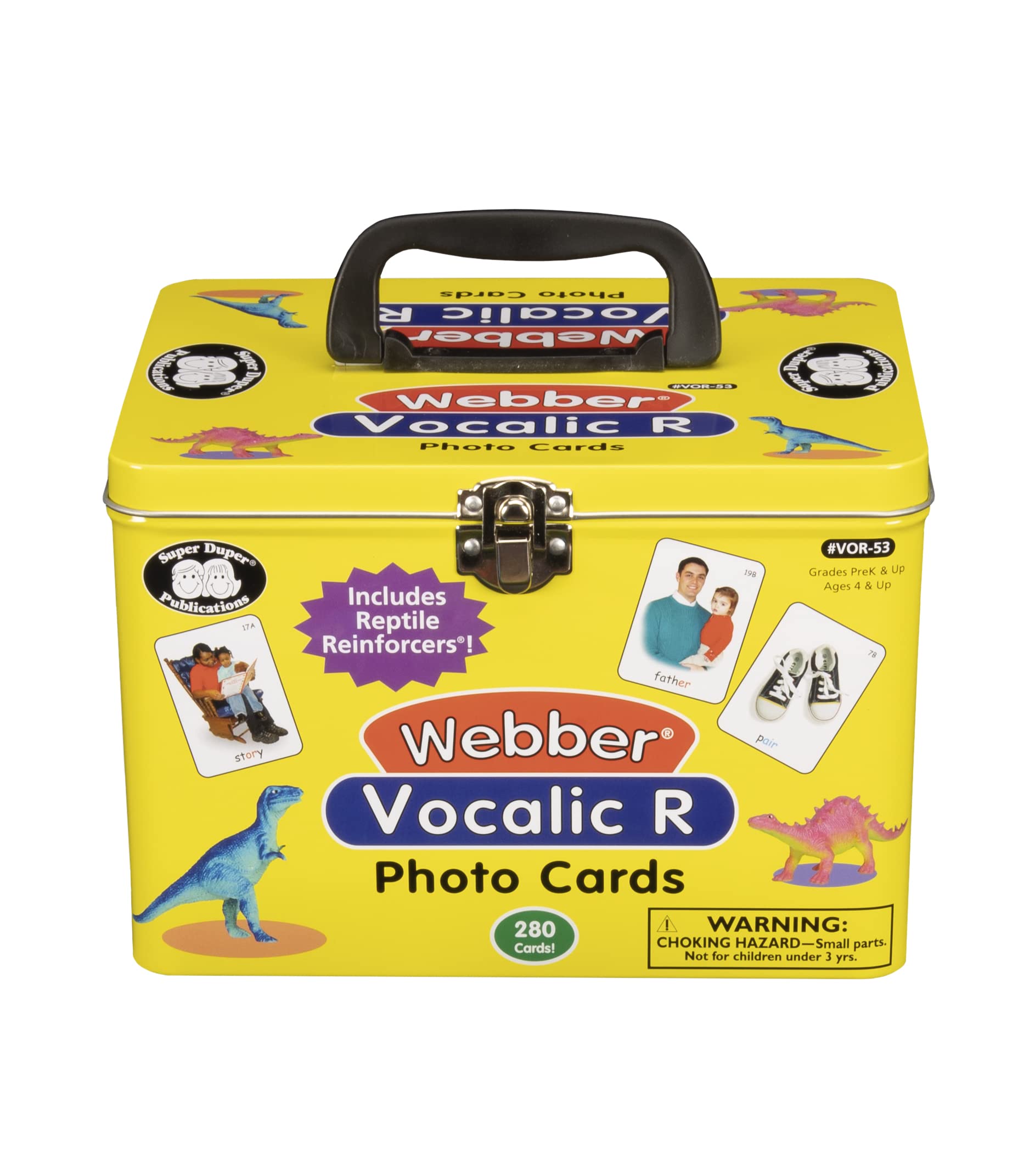 Amazon.com: Super Duper Publications | Webber® Vocalic R Photo Card ...