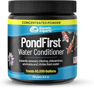 Aquatic Experts PondFirst Pond Water Conditioner - Concentrated Instant ...