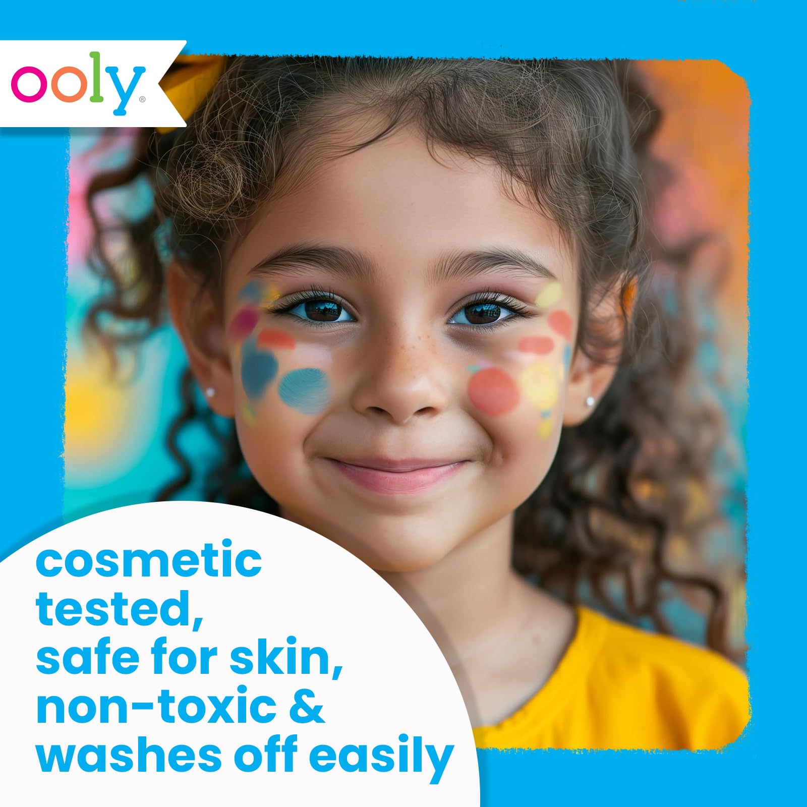 Snapklik.com : Body & Face Paint Crayons, 12 Colors, Skin Safe Paint ...