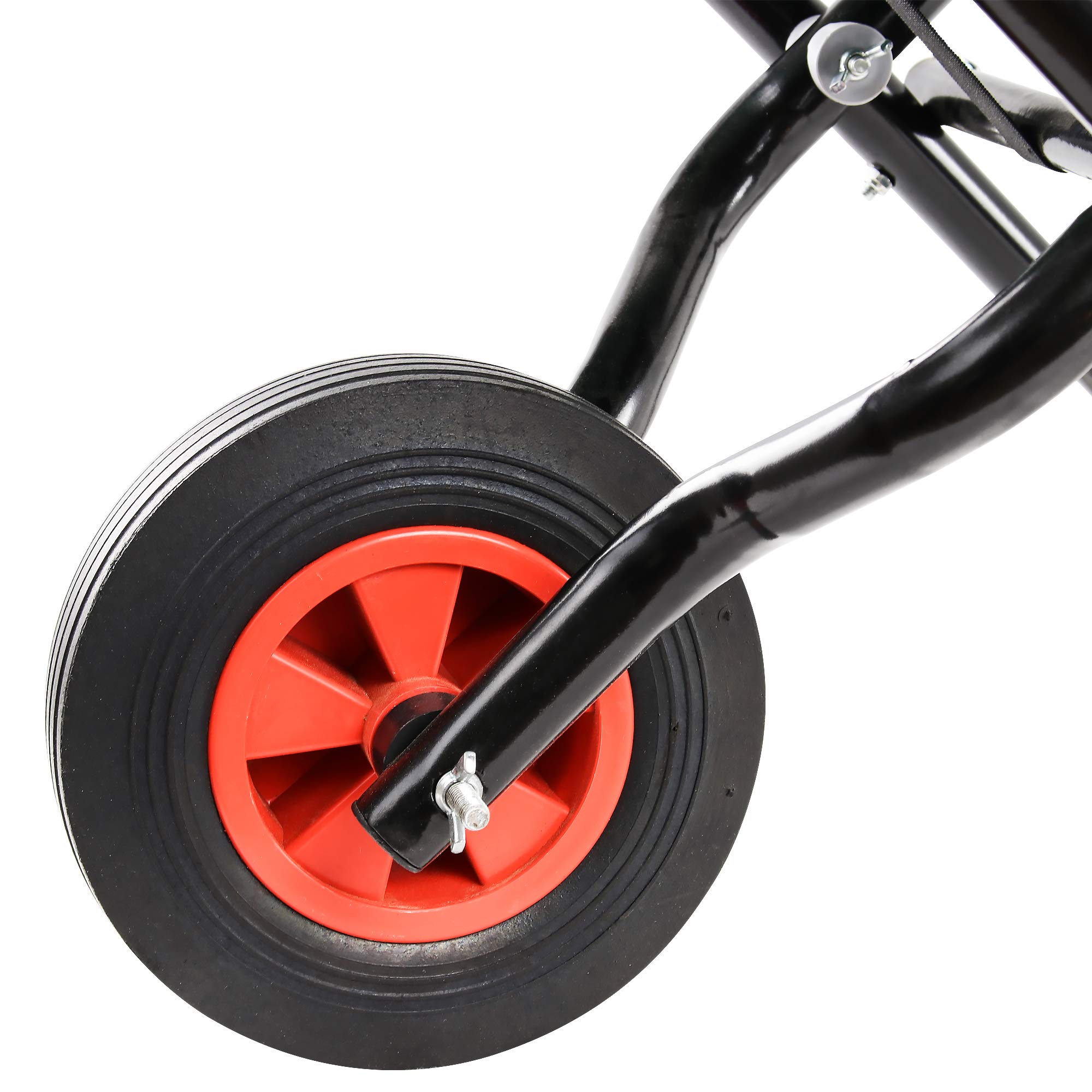 Buy UPP Foldable Wheelbarrow | Transport Garden Trolley Ideal for Wood ...