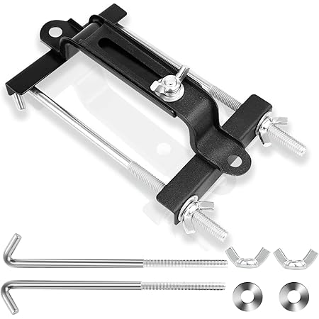 Amazon.com: DIKJAK 8" Battery Hold Down with J-Shaped Bolt, Adjustable ...