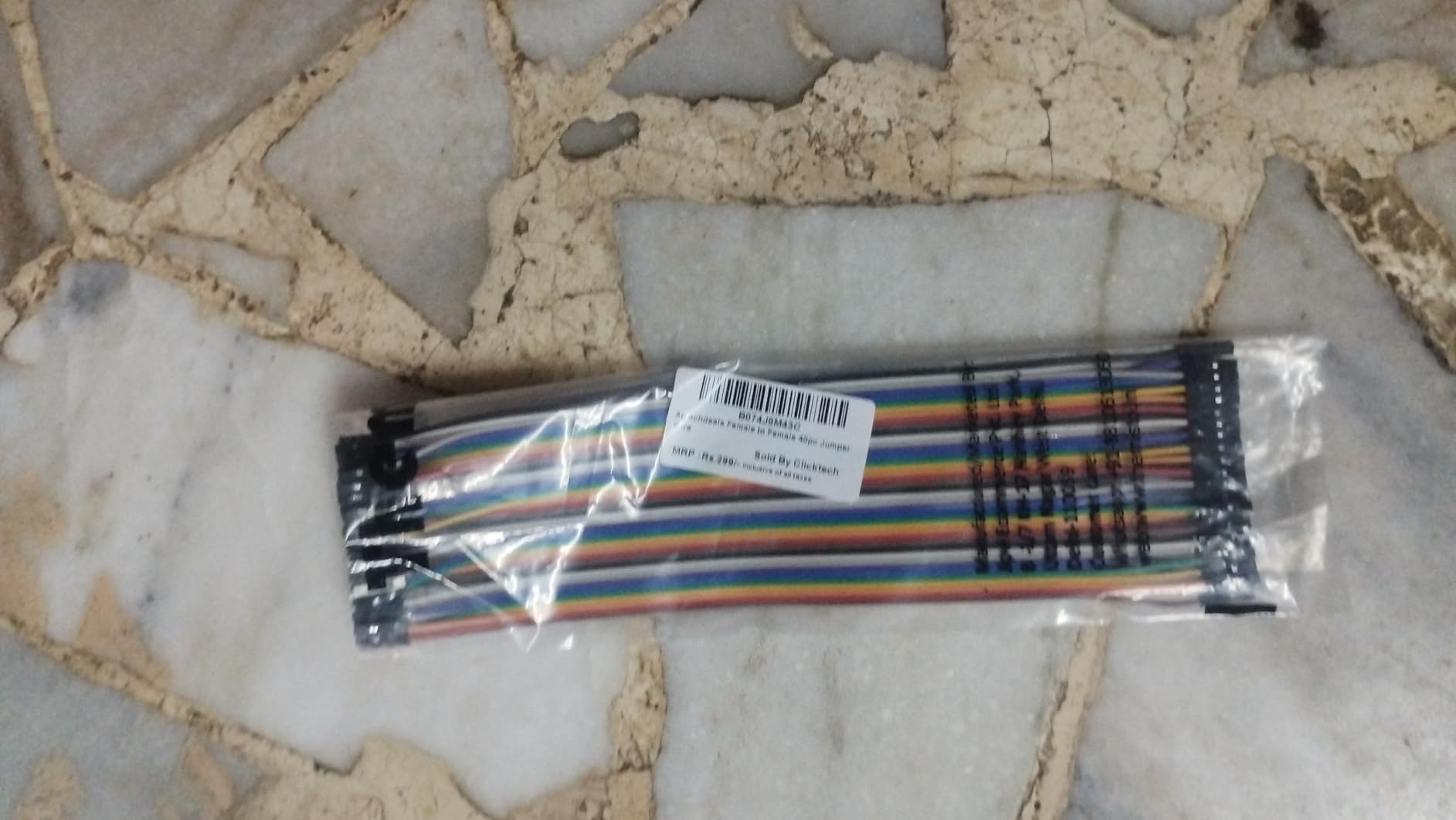 ApTechDeals Jumper Wires Female to Female/breadboard jumper wires (FF ...