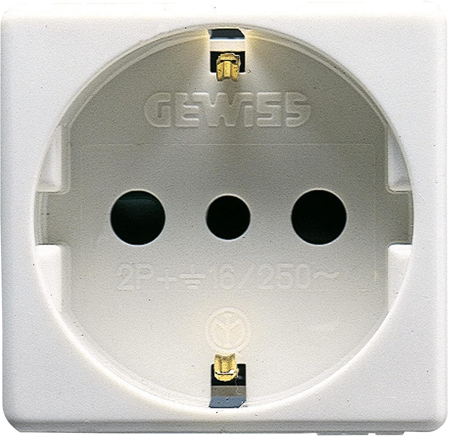 Gewiss GW20205 Prise de courant type L (italie) Blanc : Amazon.fr ...