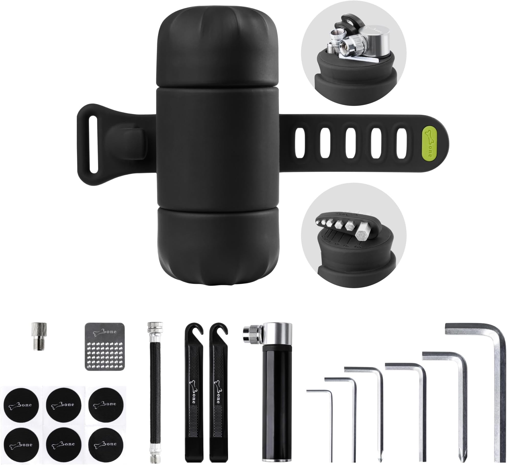 Portable Bike Repair Tool Capsule, 14-in-1 Bicycle Repair Tool Kit ...