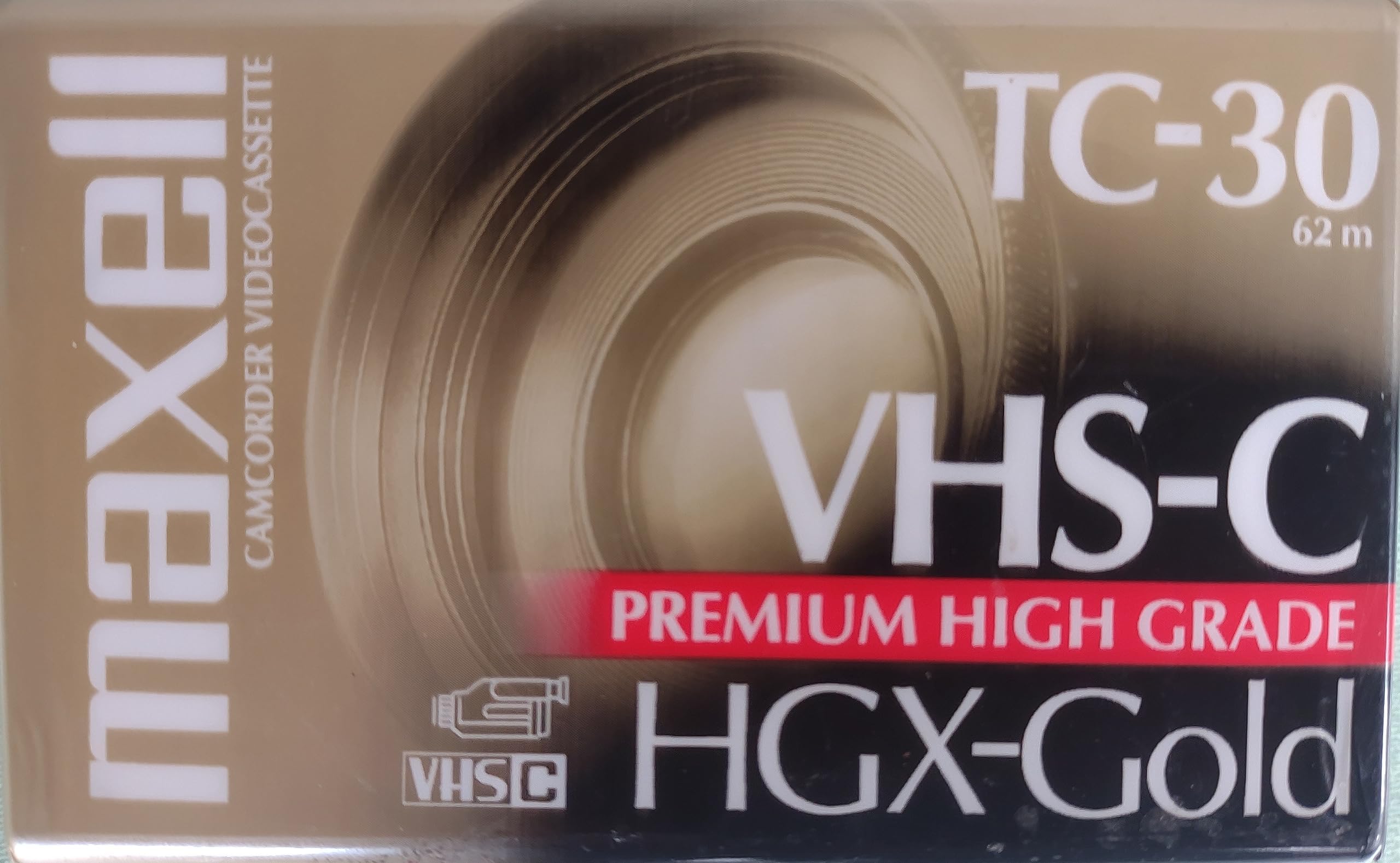 Amazon.com: TC30EHG VHS-C Analog Videocassette : Electronics
