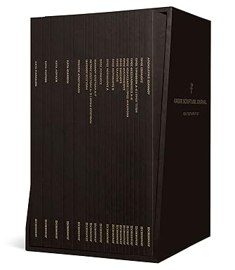 Greek Scripture Journal: New Testament Set (Paperback): ESV Bibles ...