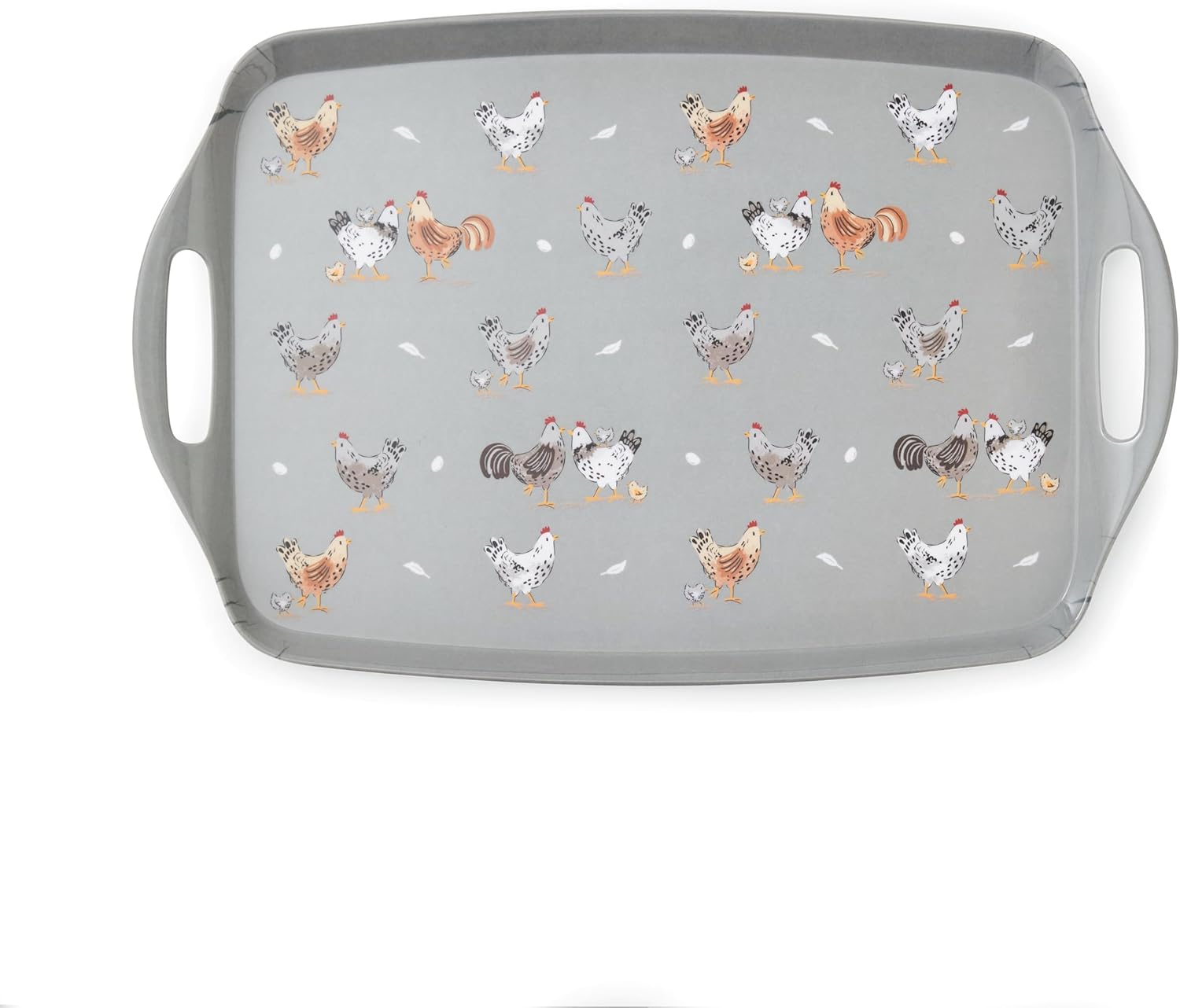 Cooksmart Hen House Lane Large Tray | British Designed Farmhouse ...