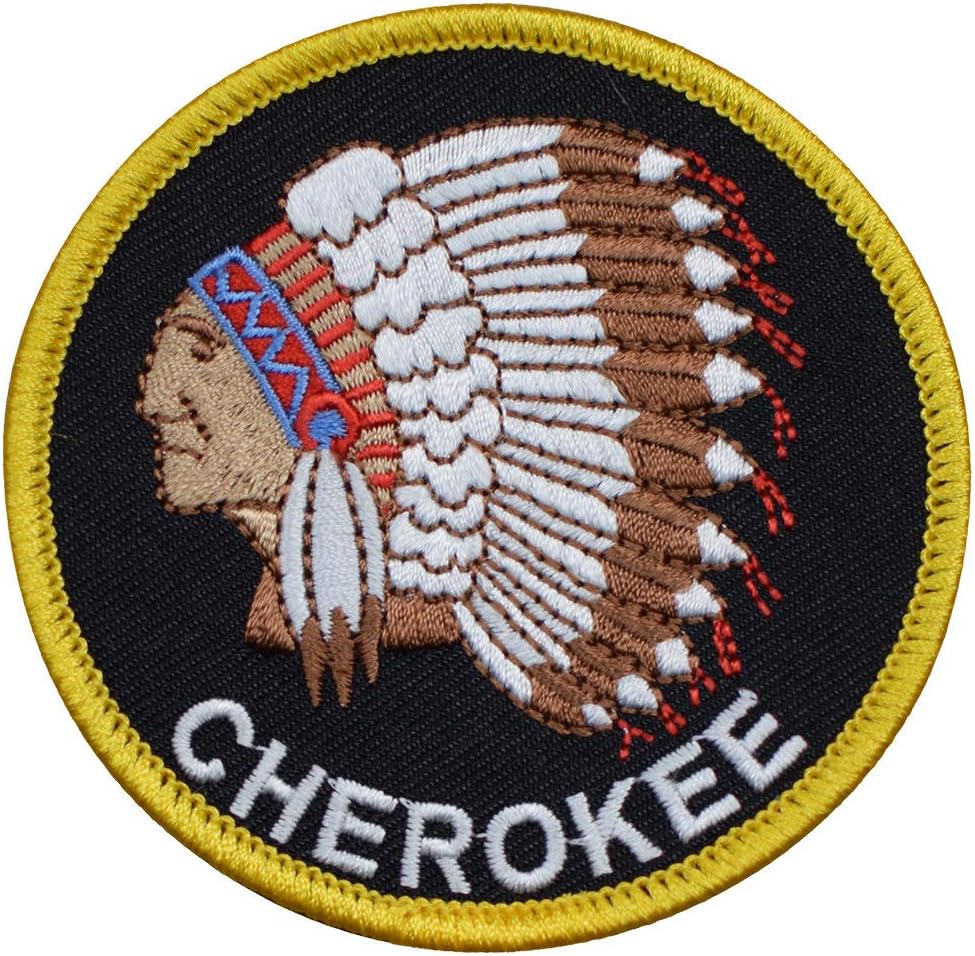 Amazon.com: Cherokee Patch - Indian, Native American, Headdress Badge 3 ...